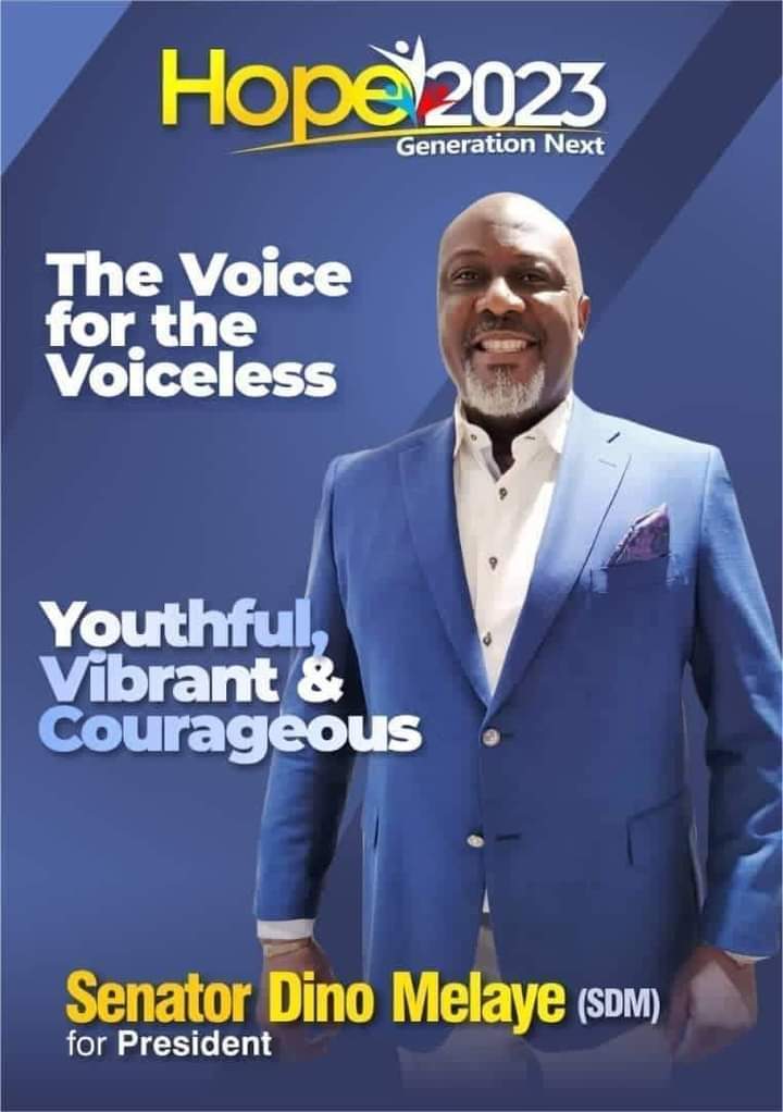 2023: Dino Melaye's Presidential campaign posters emerge- Idoma Voice