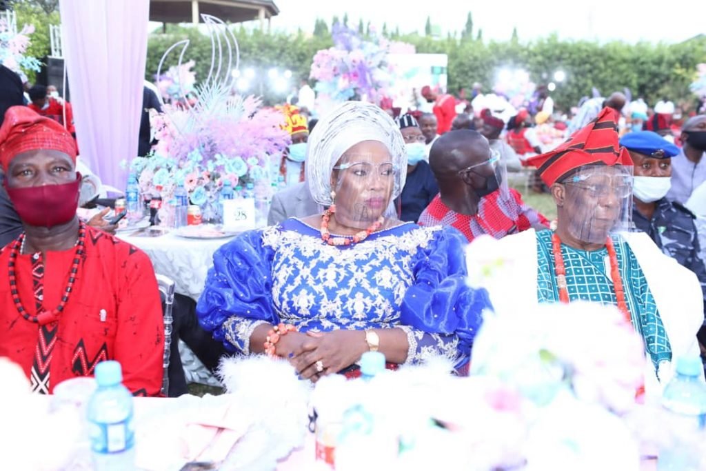 Pictures from the wedding ceremony of Chief Mike Onoja’s daughter,