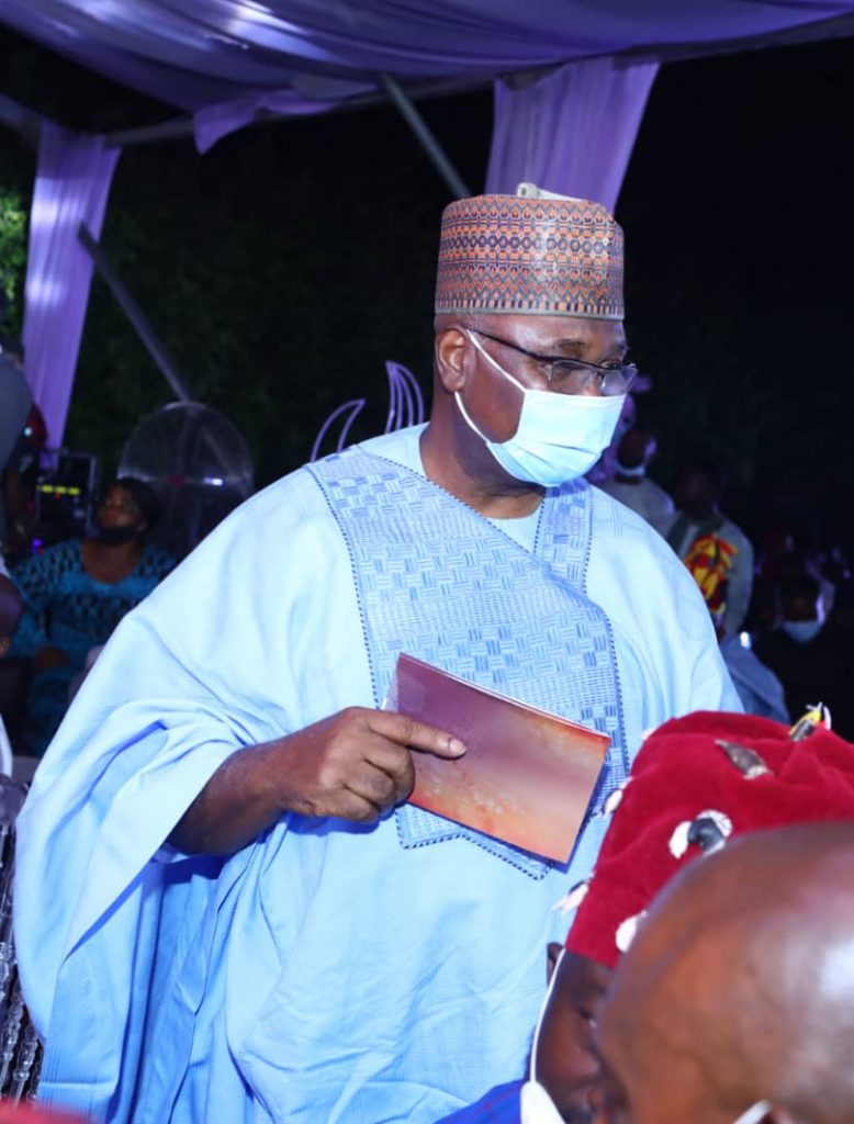 Pictures from the wedding ceremony of Chief Mike Onoja’s daughter, Belinda in Abuja; Lawani ...