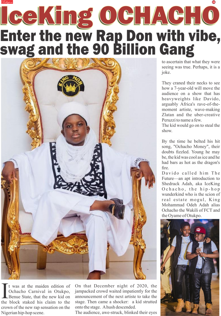 Meet Shedrack, 7-year-old son of real estate mogul, Ochacho who is a ...