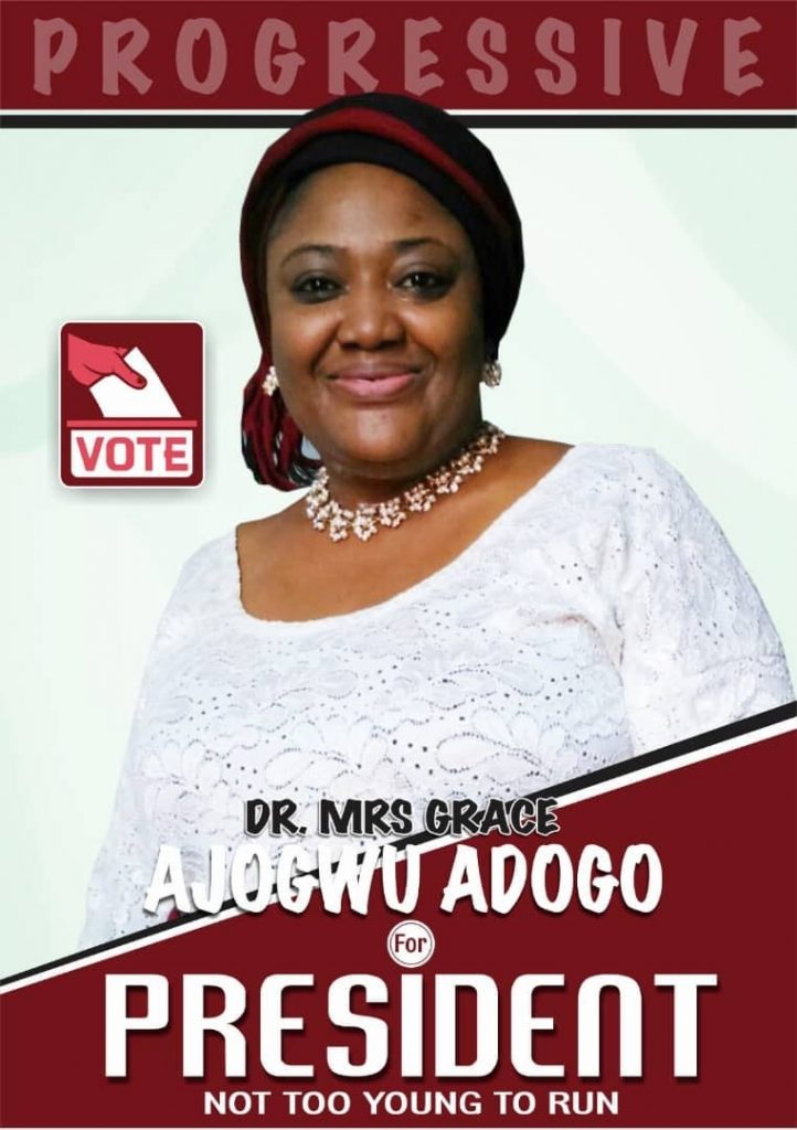 Benue-born Grace Adogo becomes first women to declare for president ...