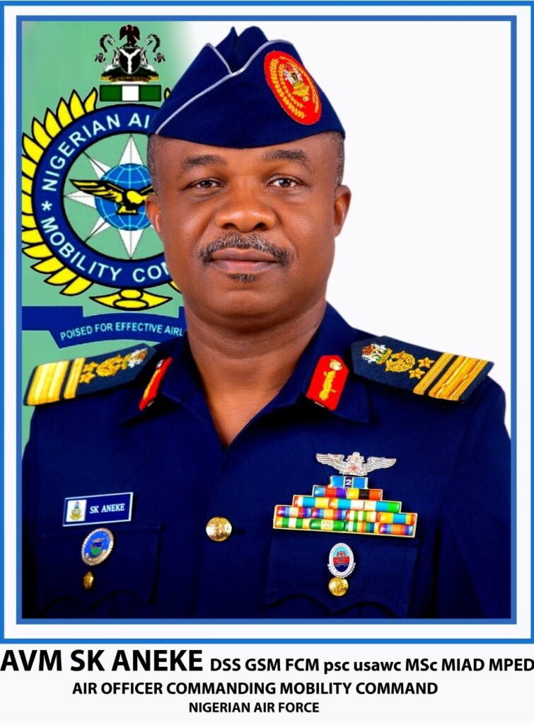 Profile of new Chief of Air Staff, Air Vice Marshal S.K. Aneke- Idoma Voice